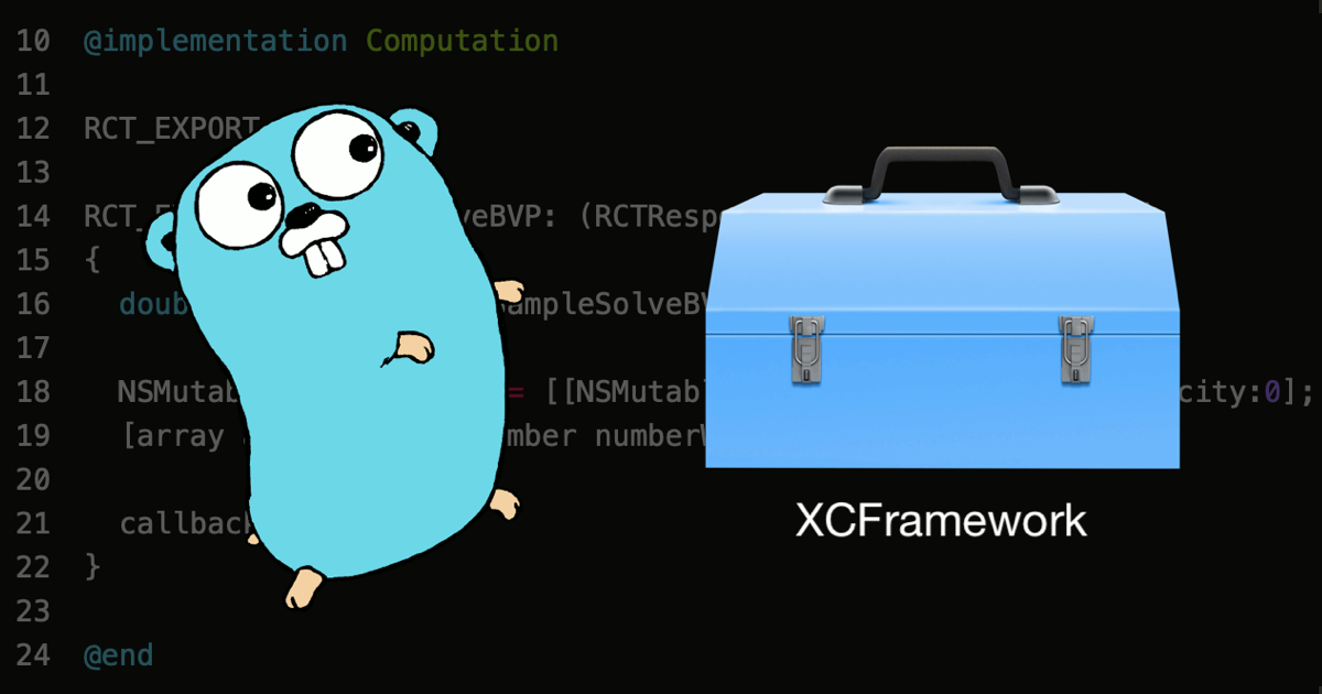 React Native With Go Mobile On Mac Catalyst 3621